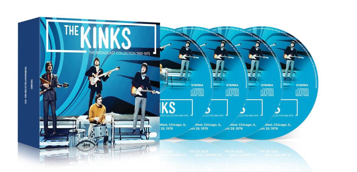 The Kinks - The Broadcast Collection 1965-1975 - 4 CD Set – Revolution ...